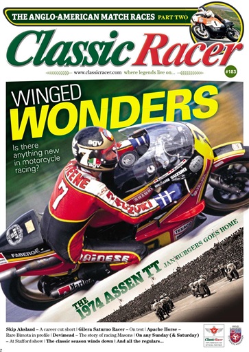 Classic Racer Magazine - January / February 2017 Back Issue
