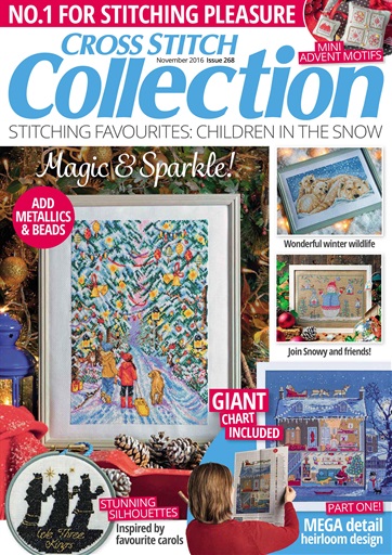 Cross Stitch Collection Magazine - November 2016 Back Issue