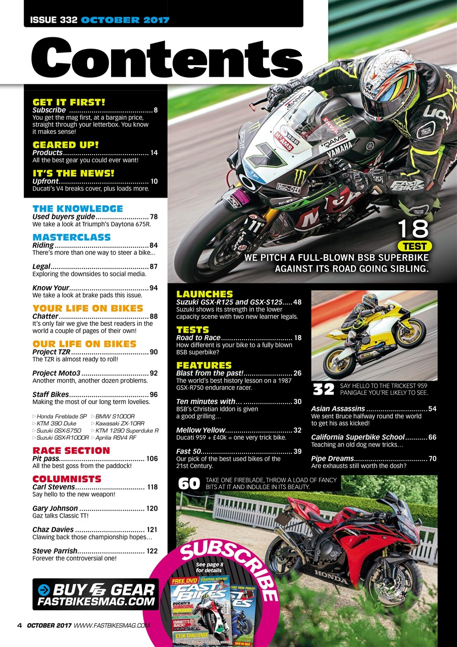 Fast Bikes Magazine - Issue 332 Back Issue