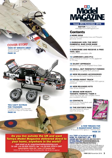 Tamiya Model Magazine - 253 Back Issue