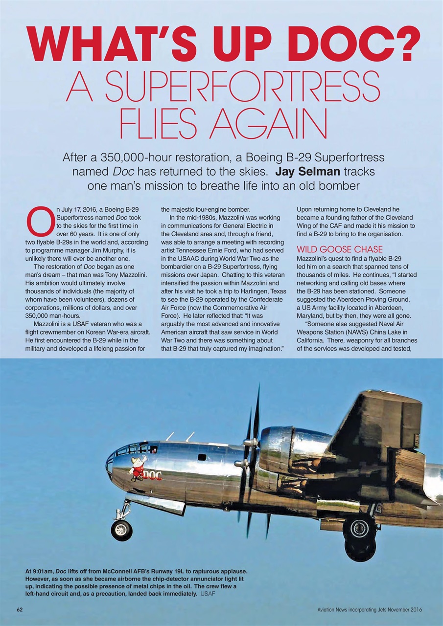 Aviation News Magazine - November 2016 Back Issue