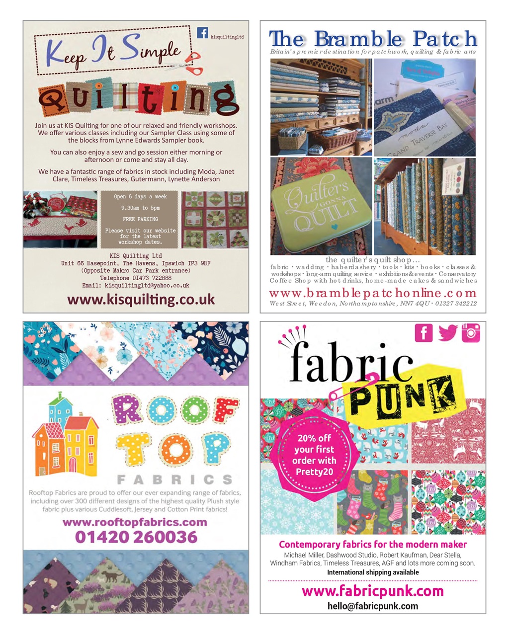 Pretty Patches Magazine - Issue 29 Back Issue