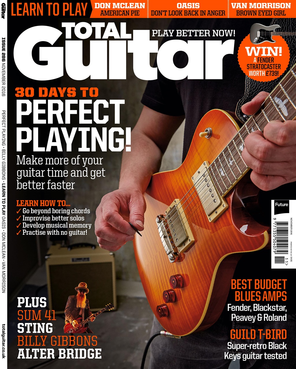 Total Guitar Magazine - November 2016 Back Issue