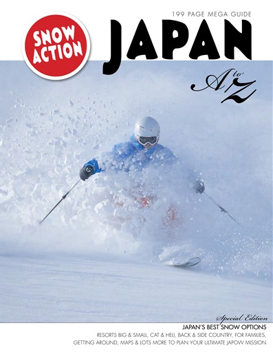 Snow Action Magazine - SnowJapan Mega Guide Back Issue