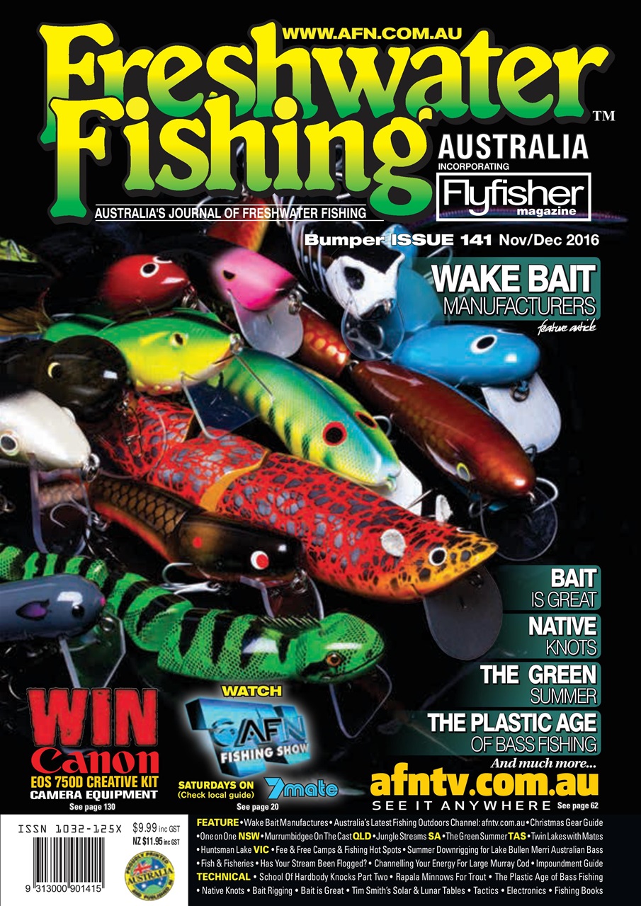 Freshwater Fishing Australia Magazine - Nov-Dec Back Issue