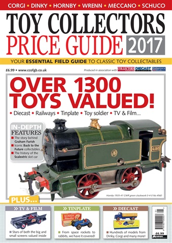 Toy Collectors Price Guide Magazine - Price Guide 2017 Back Issue