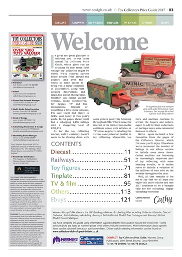 Toy Collectors Price Guide Magazine - Price Guide 2017 Back Issue