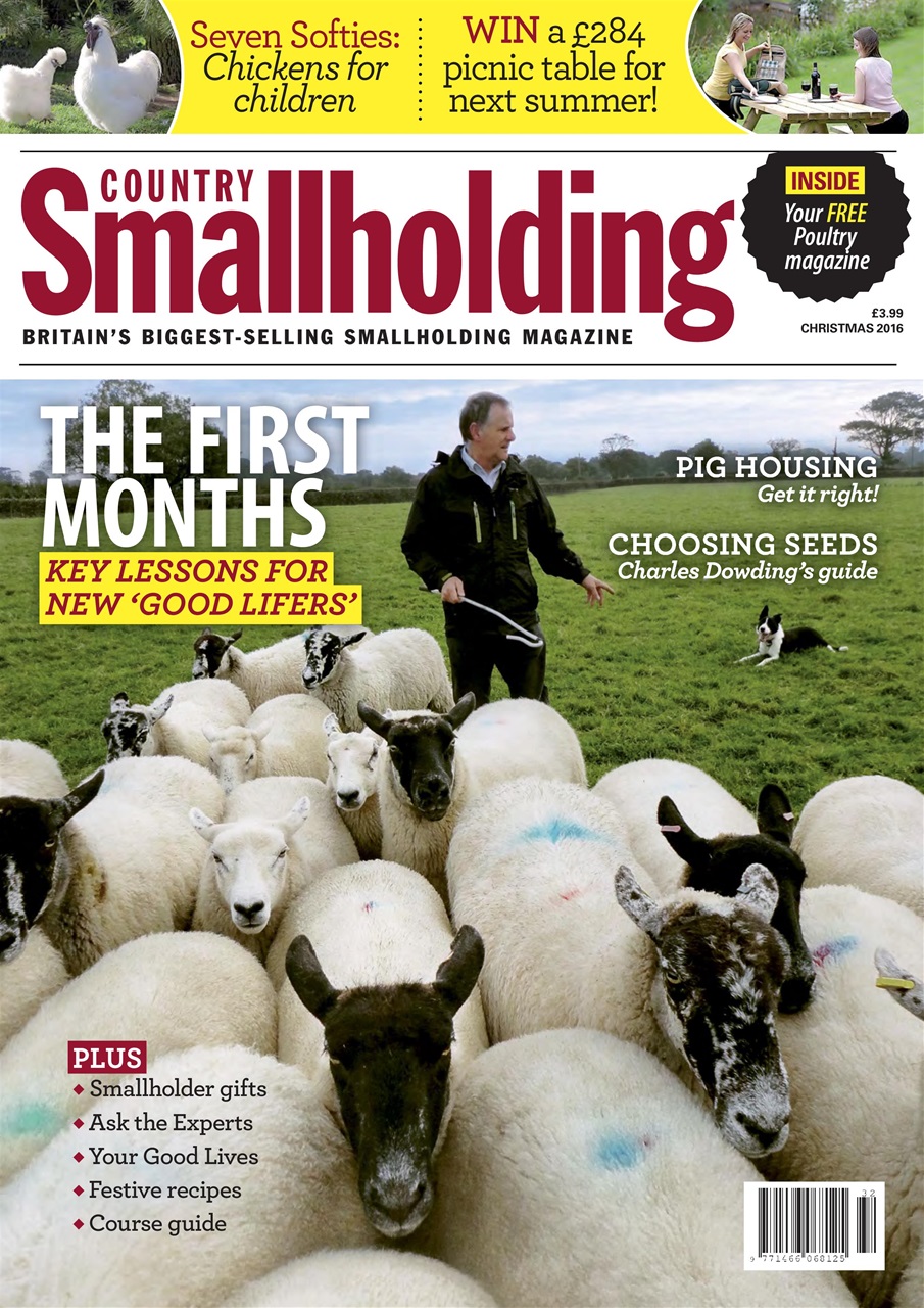 The Country Smallholder Magazine - XMAS 16 Back Issue