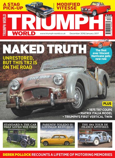 Triumph World Magazine - No. 163 Naked Truth Back Issue