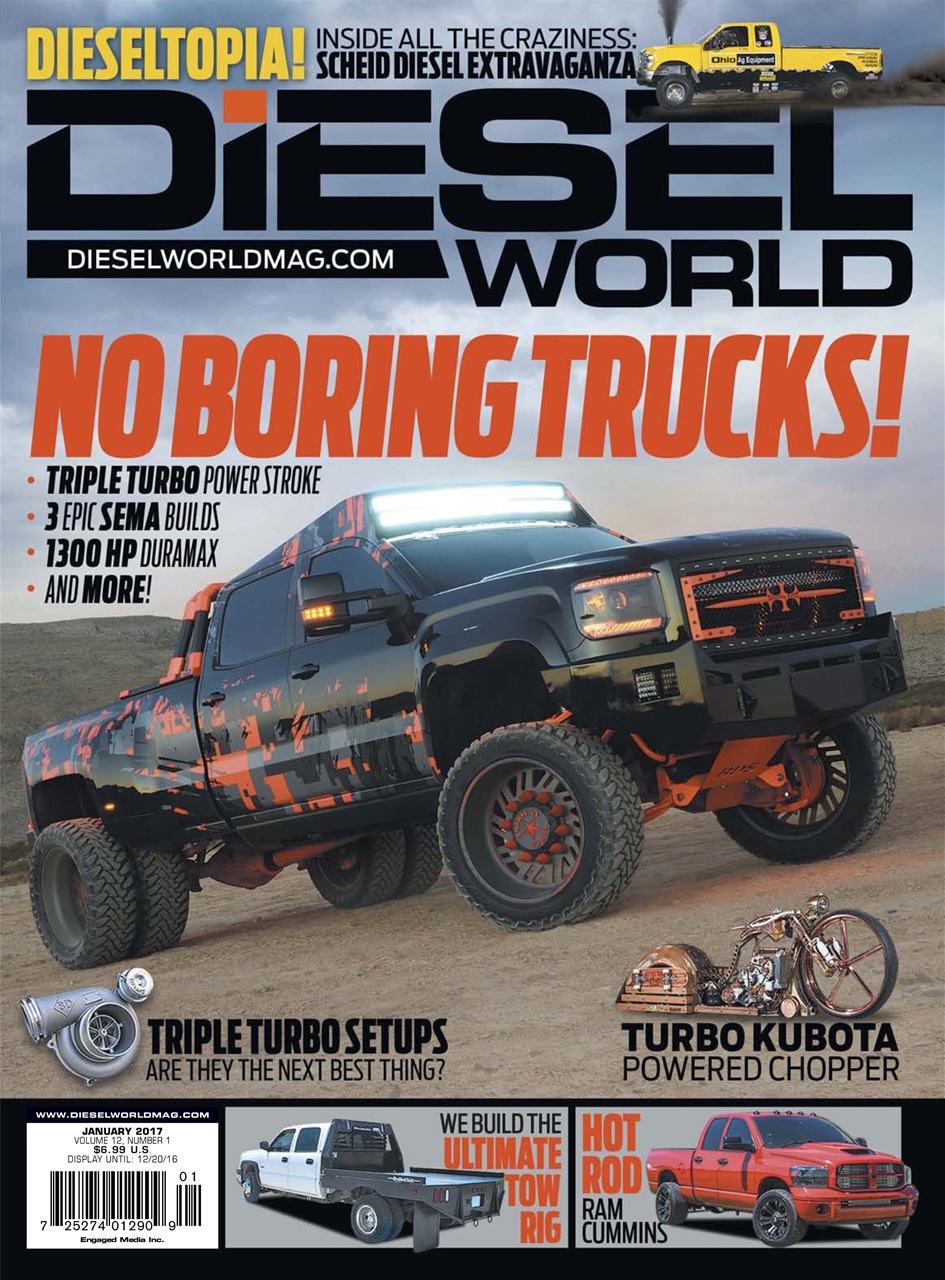 Diesel World Magazine - January 2017 Back Issue