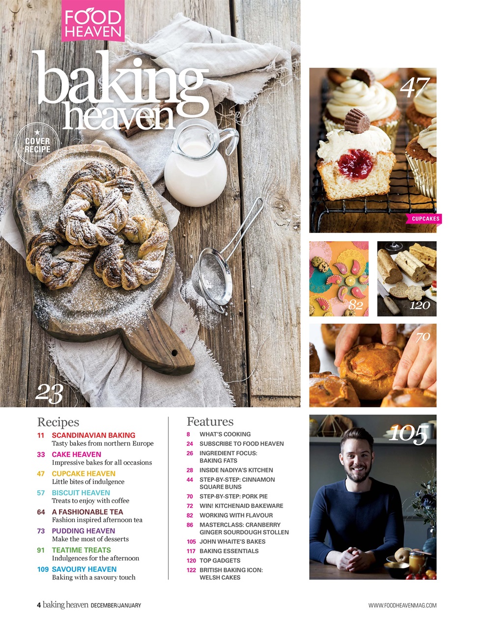 Bake & Decorate Magazine - Baking Heaven Dec/Jan Back Issue