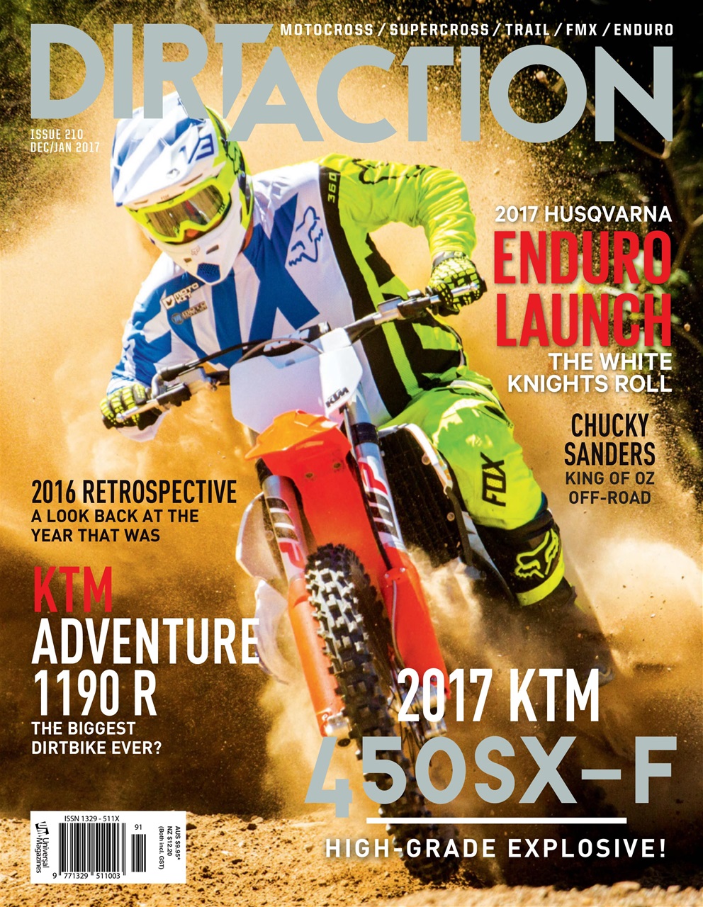 Dirt Action Magazine - Issue#210 Dec 2016 Back Issue