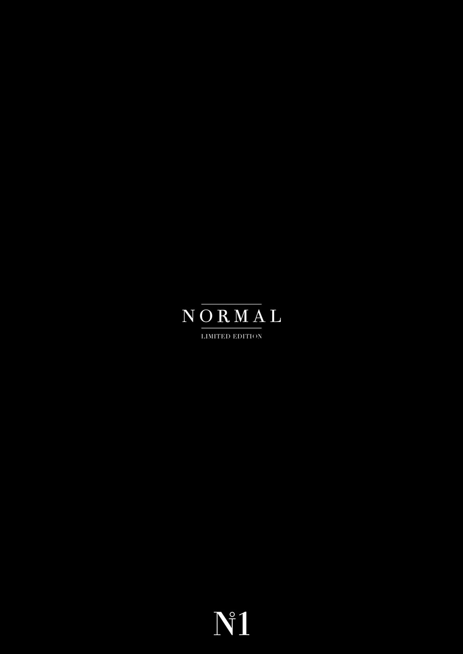 Normal Magazine - Issue n°1 - Part 1 (English) Back Issue