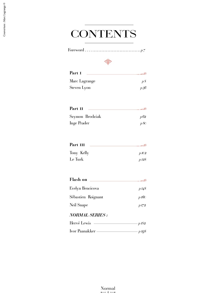 Normal Magazine - Issue n°1 - Part 1 (English) Back Issue