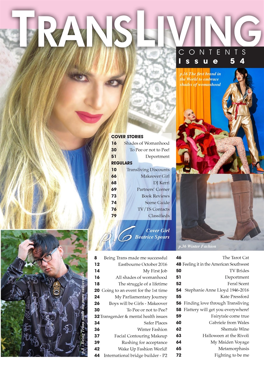 Transliving Magazine - Transliving 54 Back Issue