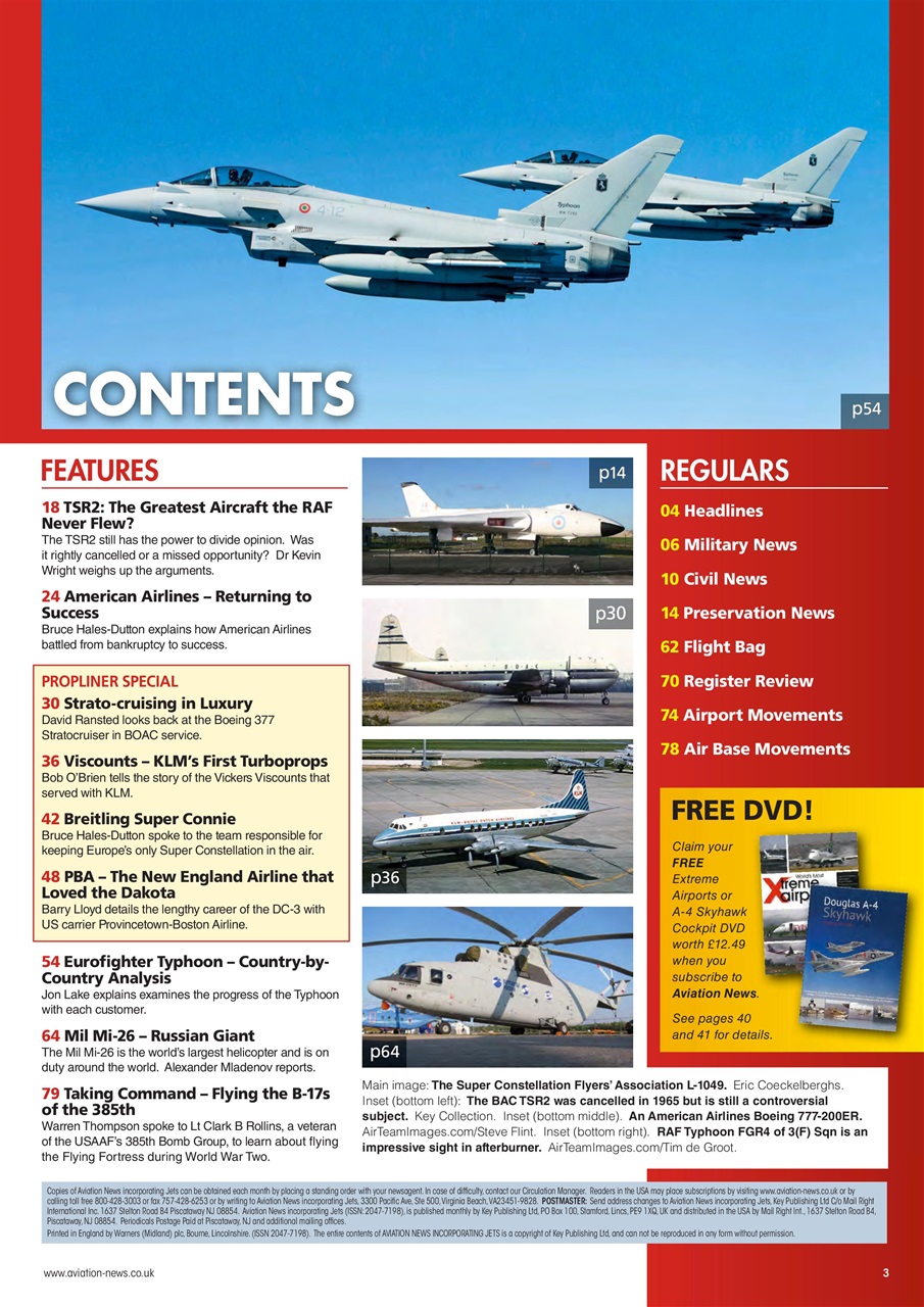 Aviation News Magazine - January 2017 Back Issue