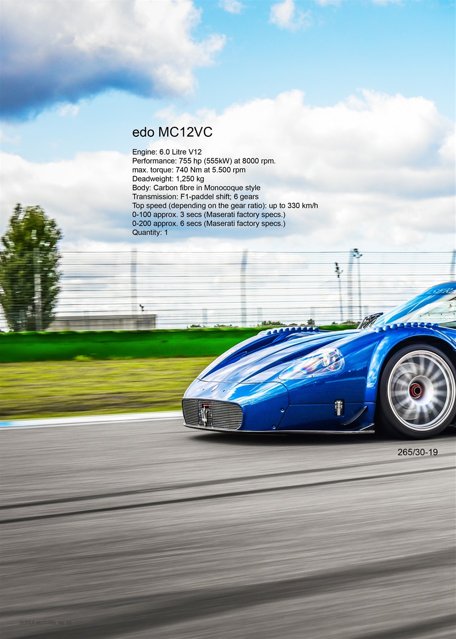 SUPER MOTORS Magazine - Issue 62 Back Issue