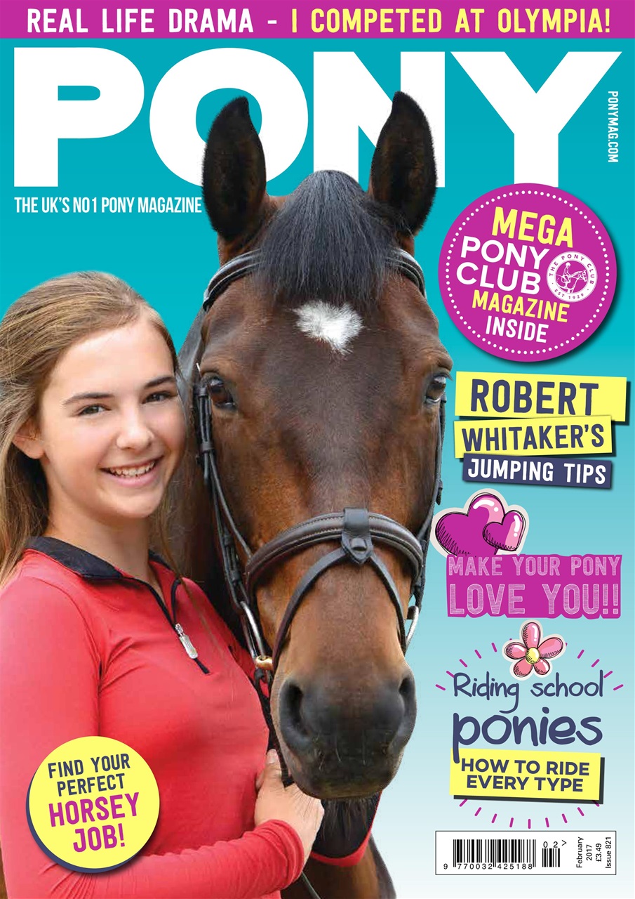 Pony Magazine - PONY magazine – February 2017 Back Issue
