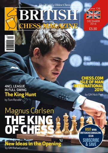 British Chess Magazine - December 2016 Back Issue