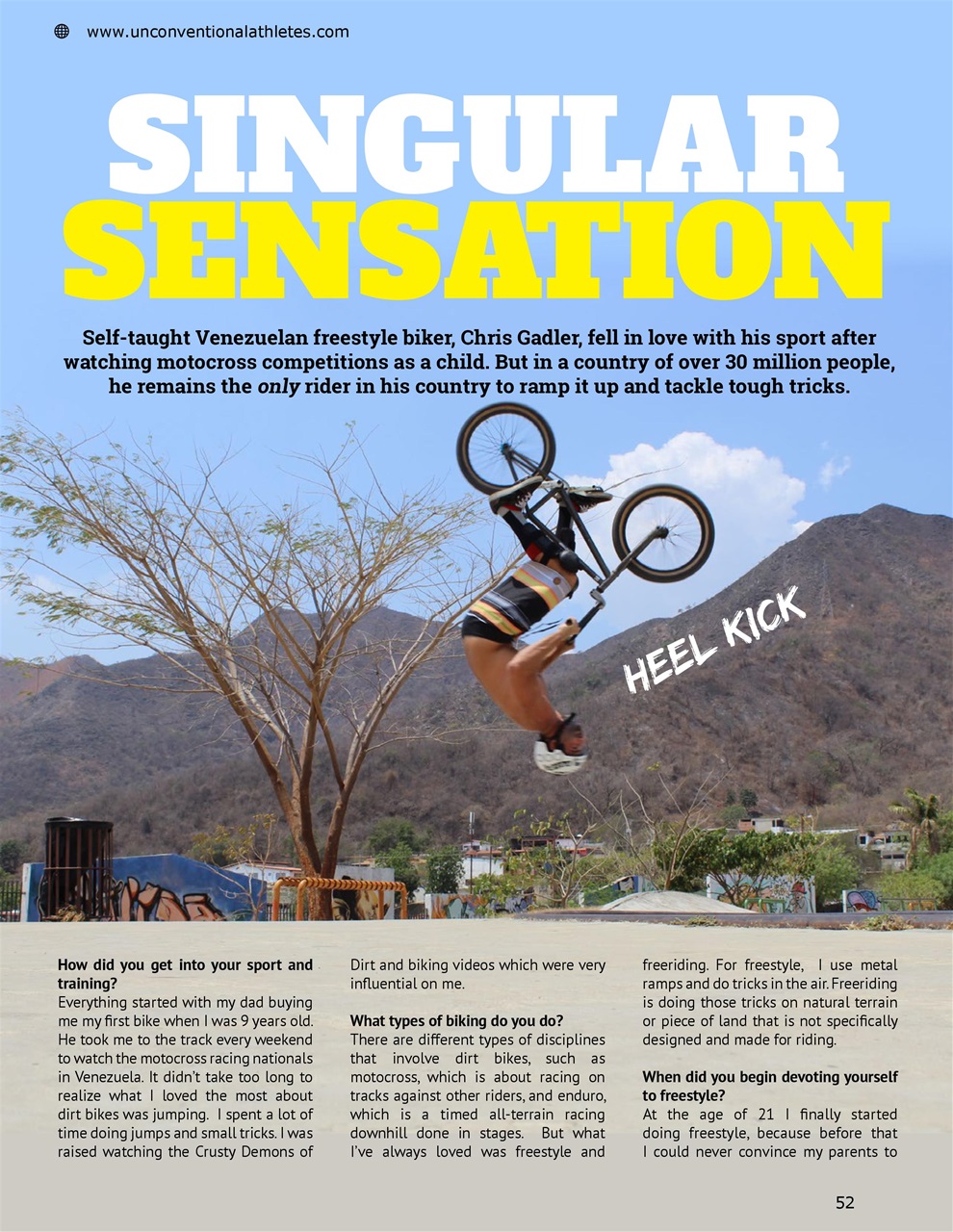 Unconventional Athletes Magazine - Issue 10 Vol 1 Back Issue