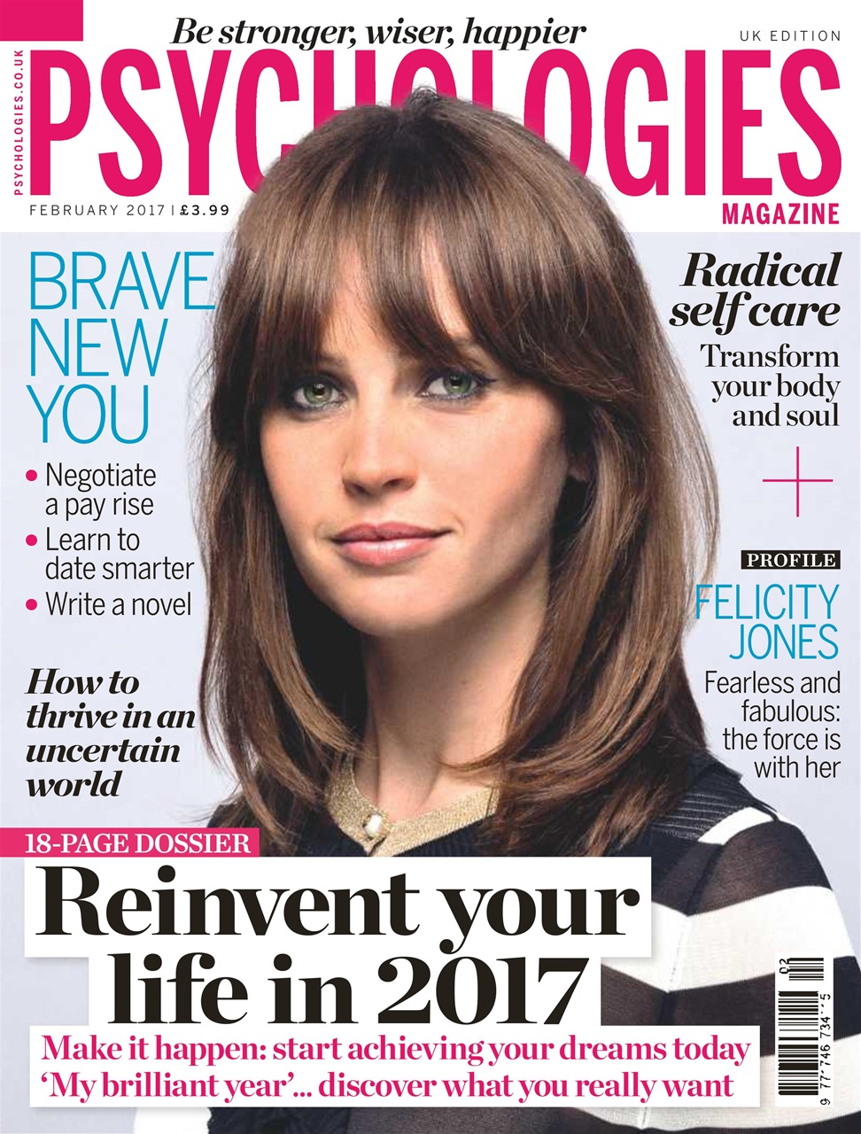 Psychologies Magazine - No. 137 Reinvent Your Life in 2017 Zurück Ausgabe