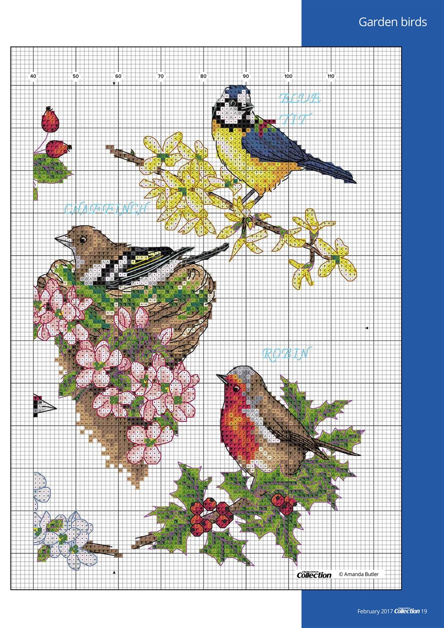 Cross Stitch Collection Magazine - February 2017 Back Issue