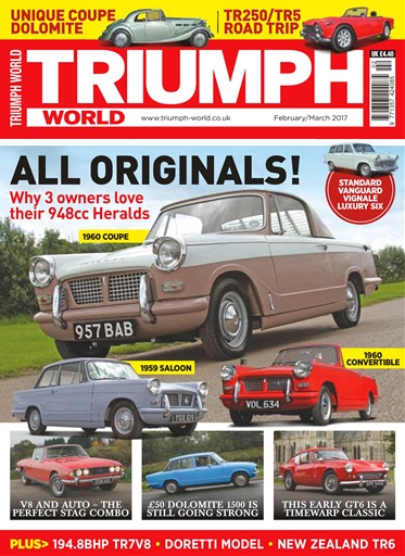 Triumph World Magazine - No. 164 All Originals Back Issue