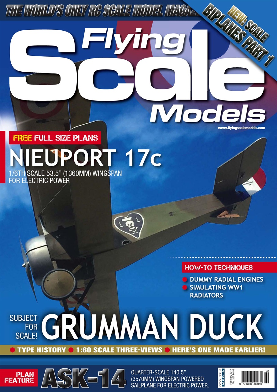 Radio Control Model Flyer Magazine - February 2017 Back Issue