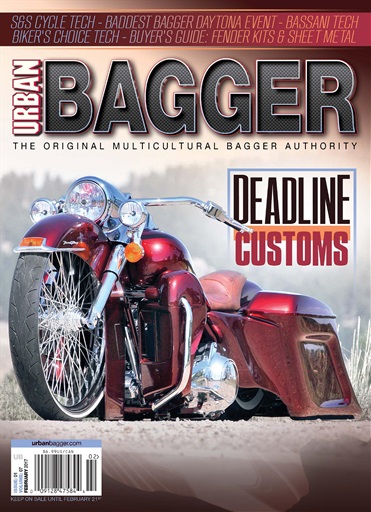 Urban Bagger Magazine - February 2017 Back Issue