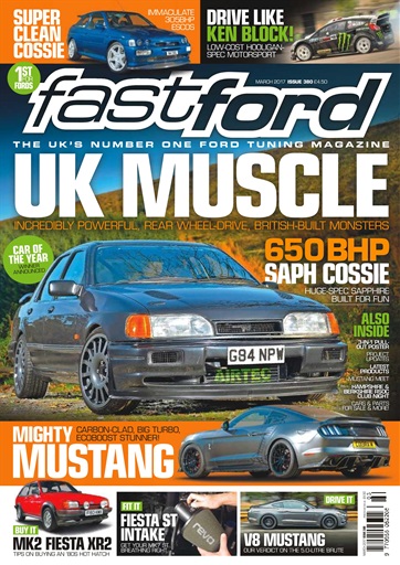 Fast Ford Magazine - No. 380 UK Muscle Back Issue