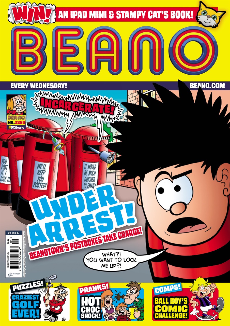 Beano Magazine - 28th January 2017 Back Issue