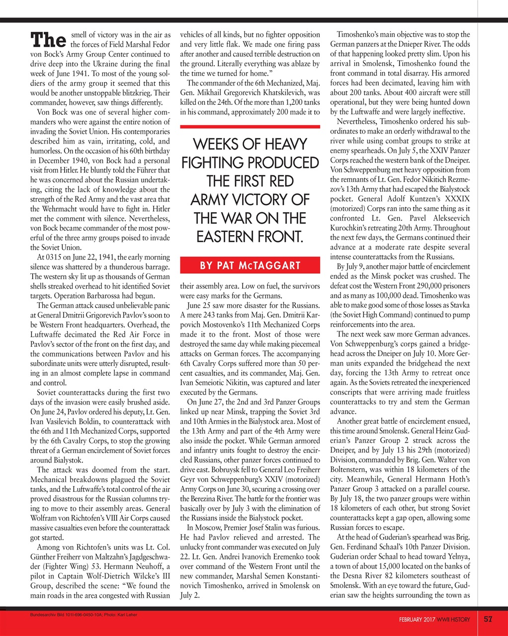 WW2 History Magazine - February 2017 Back Issue