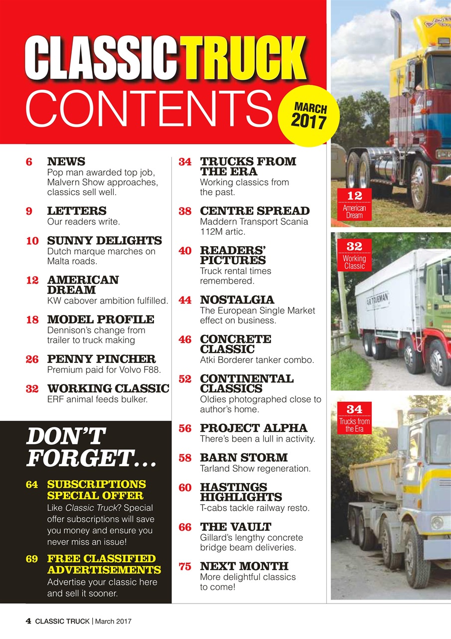 Classic Truck Magazine - No. 35 Wheeler Dealer Back Issue