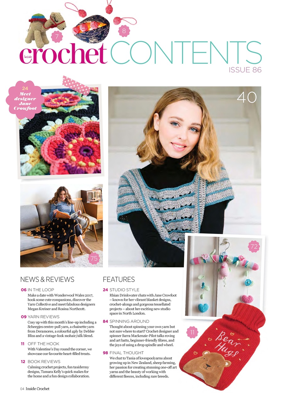 Inside Crochet Magazine - Issue 86 Back Issue
