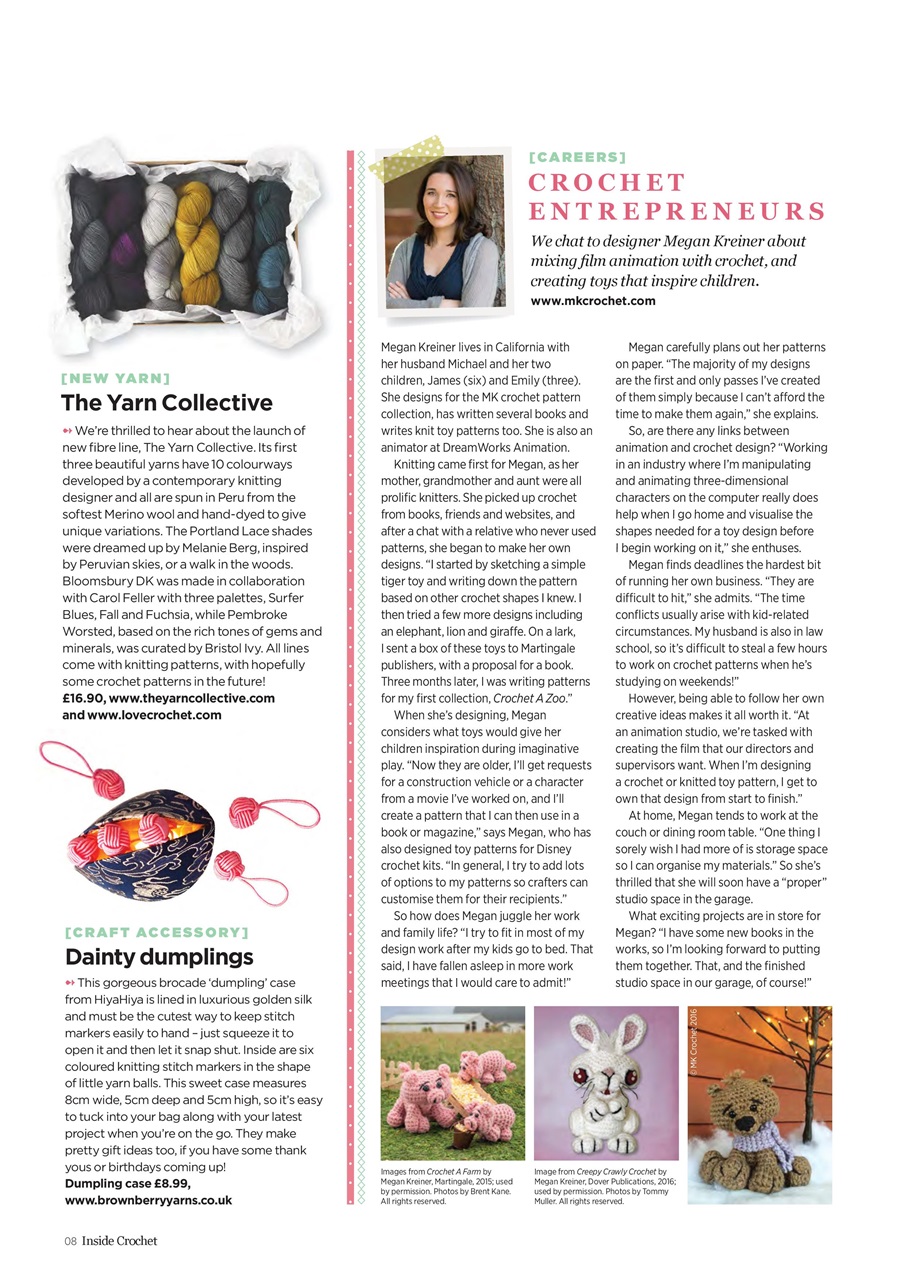 Inside Crochet Magazine - Issue 86 Back Issue