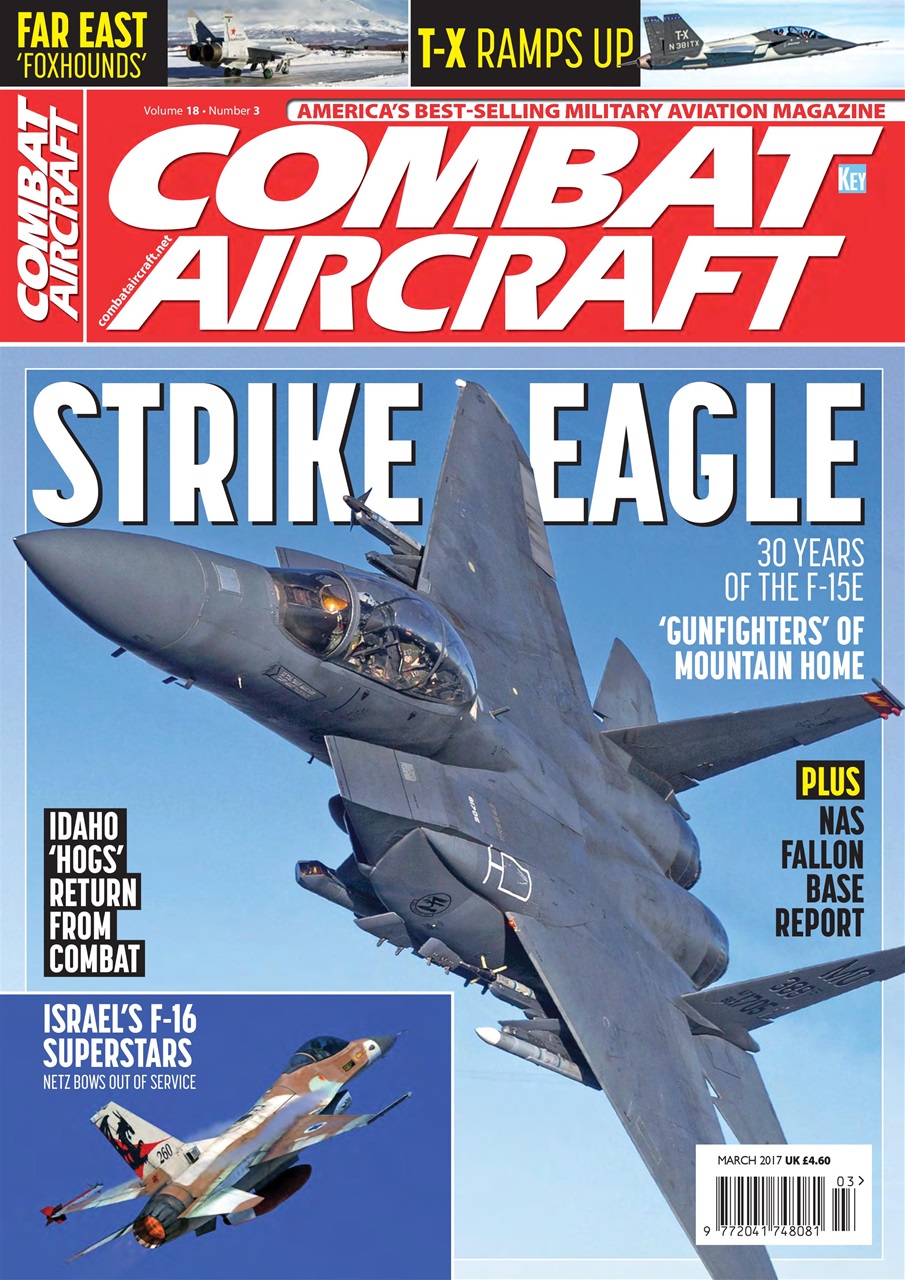 Combat Aircraft Journal Magazine - March 2017 Back Issue