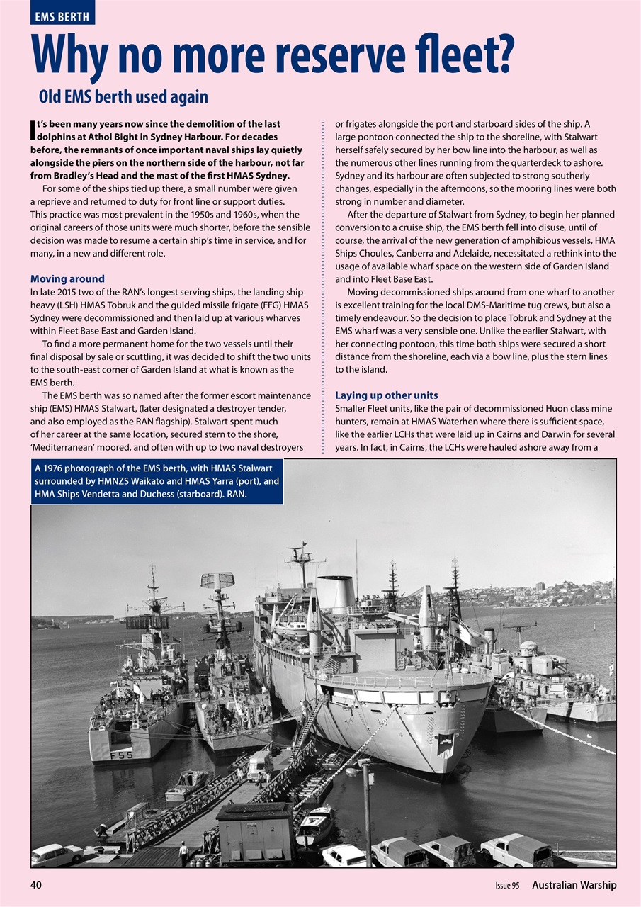 Australian Warship Magazine - 95 Back Issue
