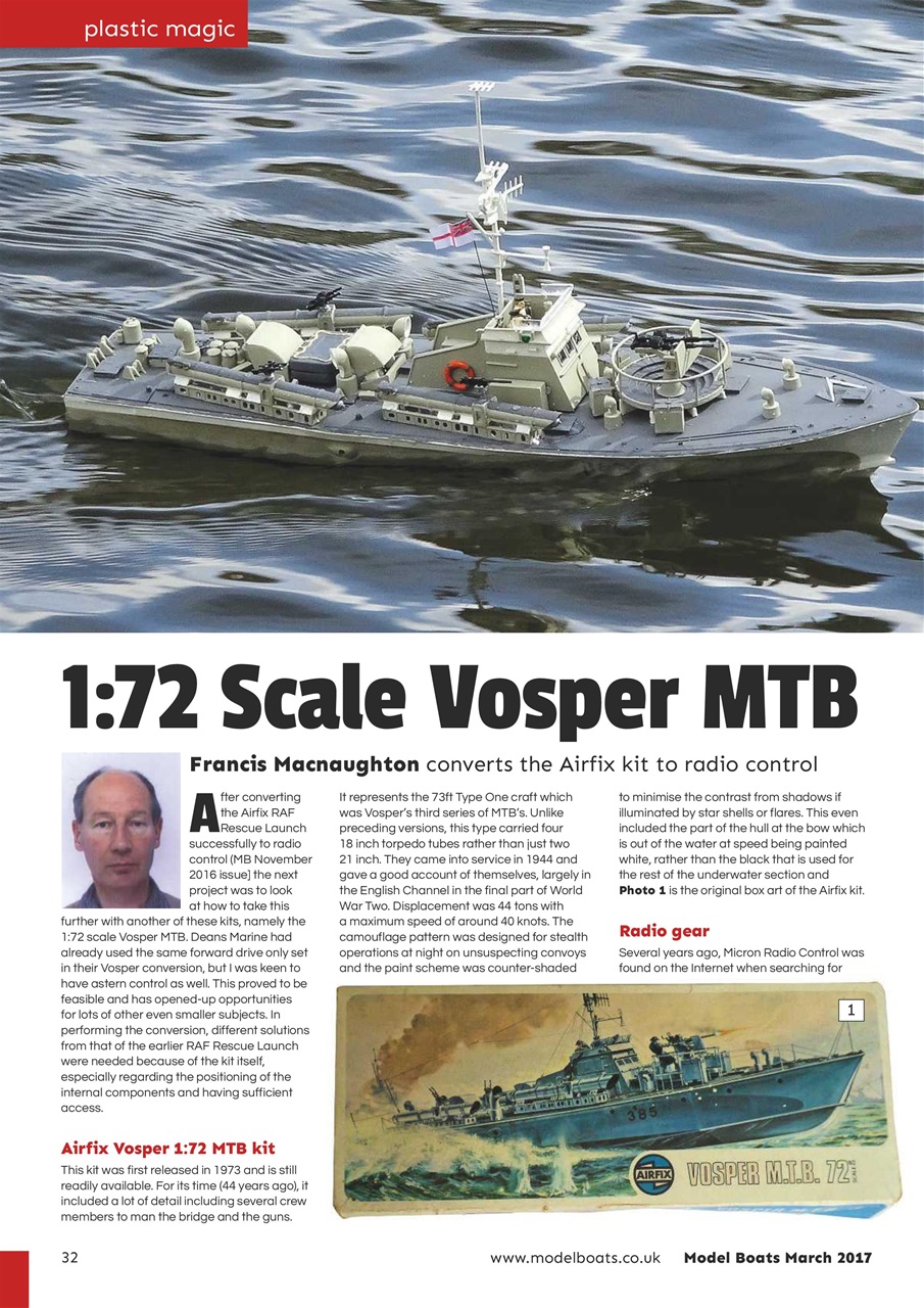 Model Boats Magazine - March 2017 Back Issue