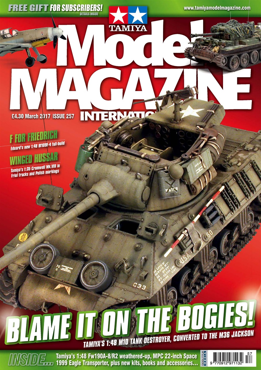 Tamiya Model Magazine - 257 March 2017 Back Issue