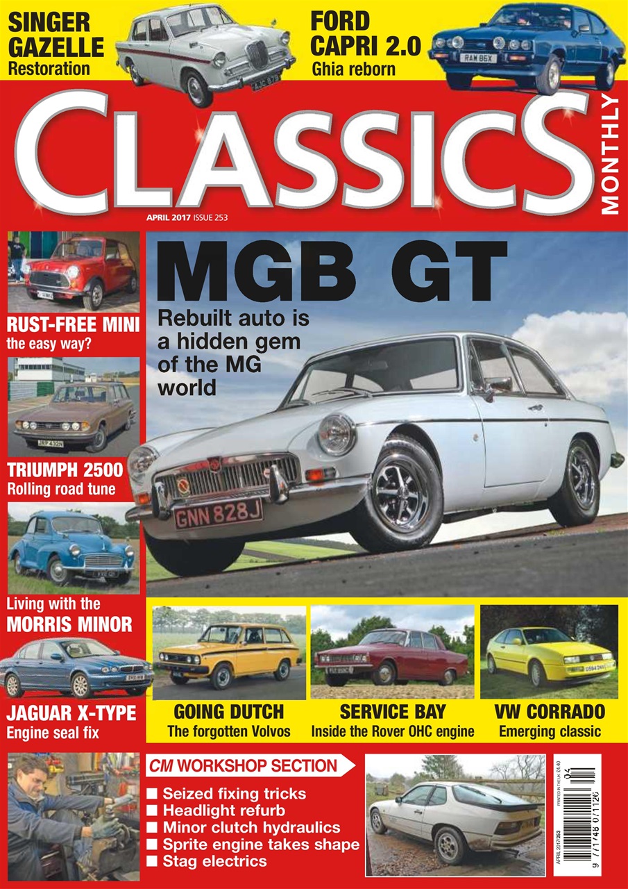 Classics World Magazine - No. 253 MGB GT Back Issue