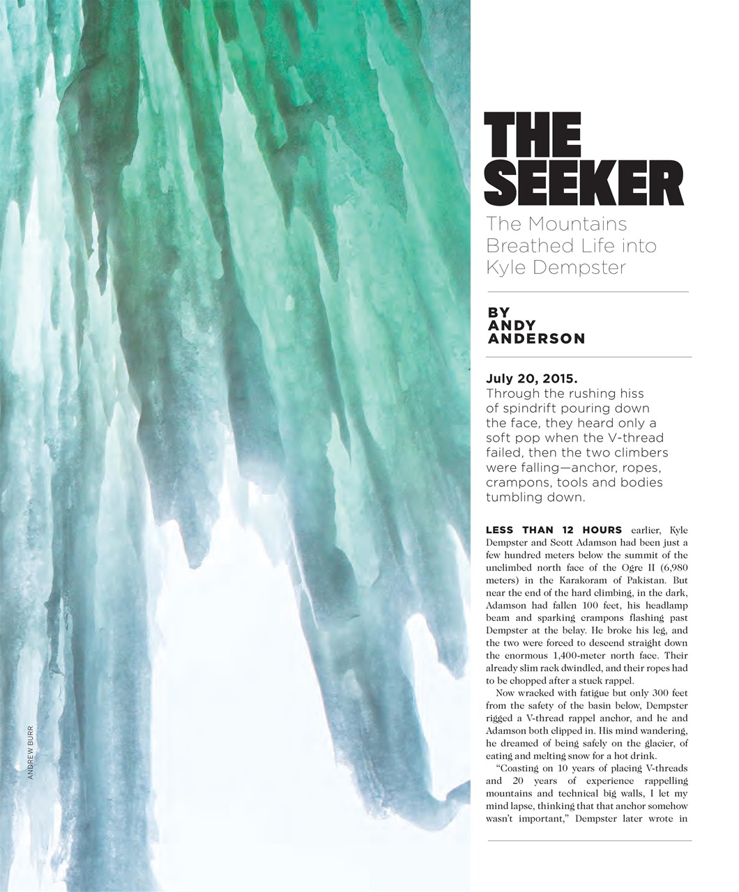 Rock and Ice Magazine - April 2017 Back Issue