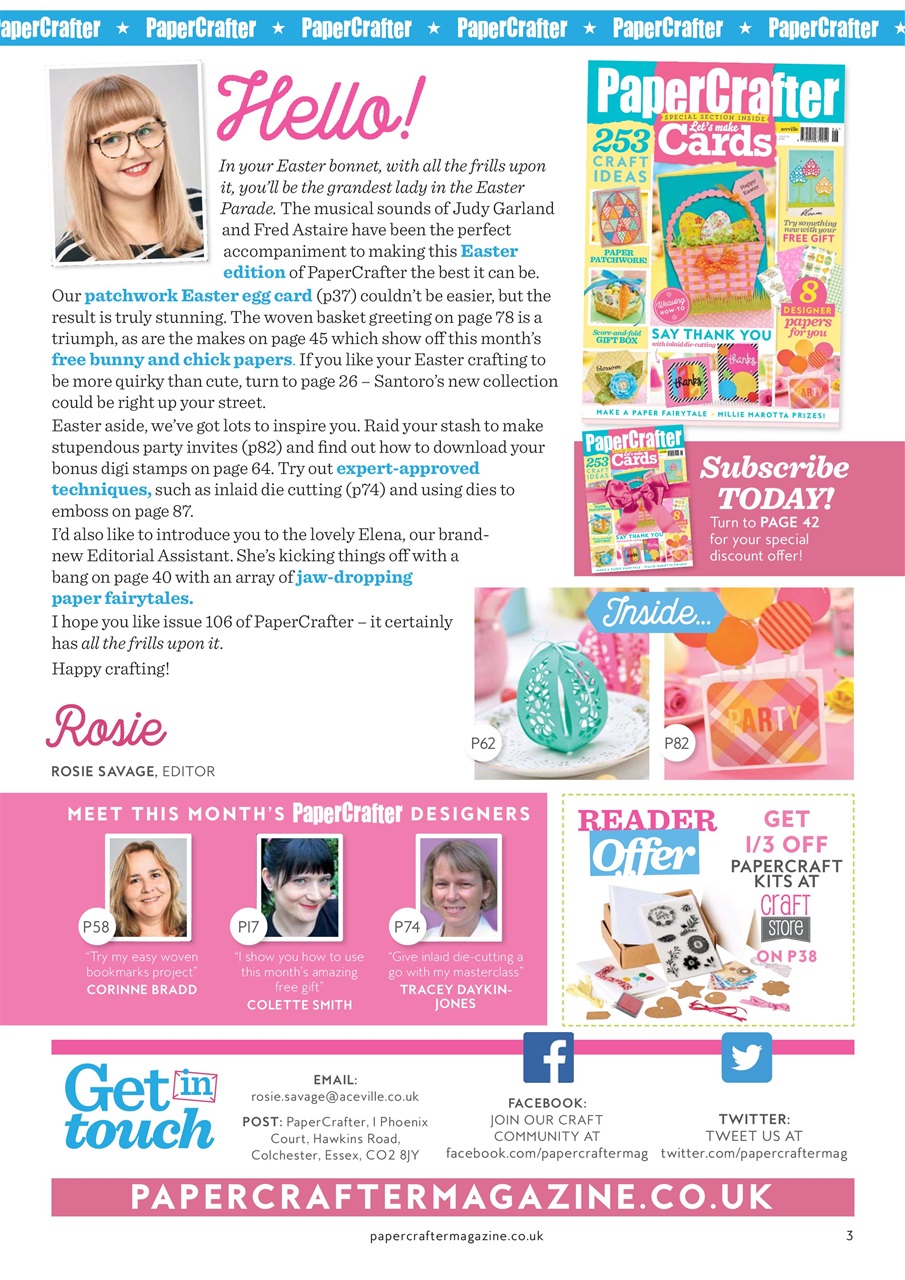 PaperCrafter Magazine - No.106 Back Issue