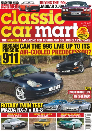 Classic Car Mart Magazine - Vol. 23 No. 5 Bargain Porsche 911 Back Issue