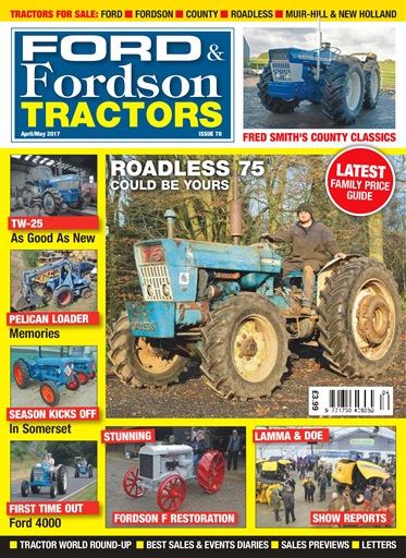 Ford & Fordson Magazine - No. 78 Roadless 75 Back Issue