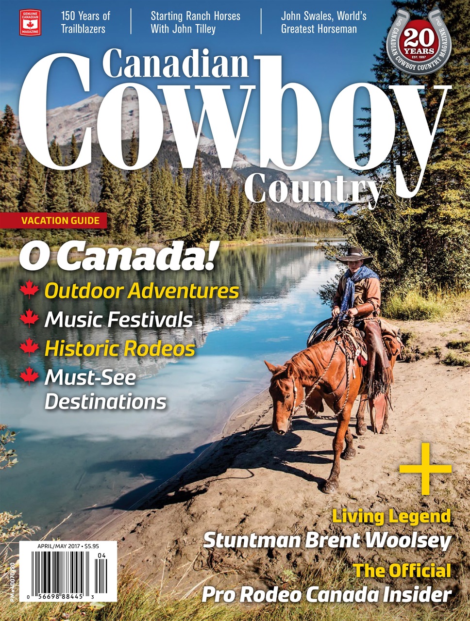 Canadian Cowboy Country Magazine - AprMay 2017 Back Issue