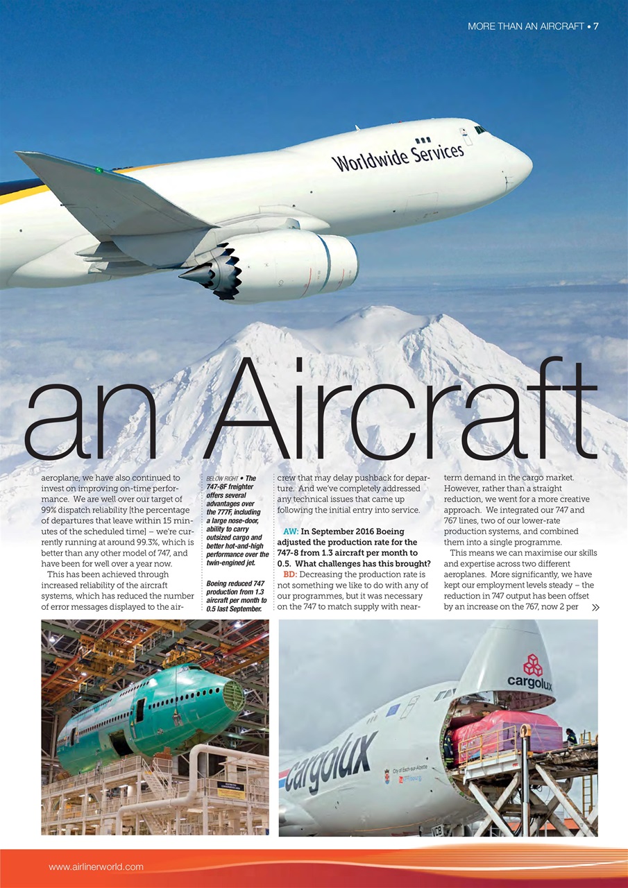 Airliner World Magazine - Boeing 747 Special Issue