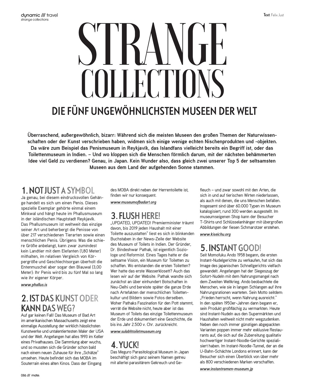 Mate Magazine - Frühjahr 2017 Back Issue