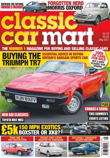 Classic Car Mart Magazine - Vol. 23 No. 6 Buying The Triumph TR7 Back Issue