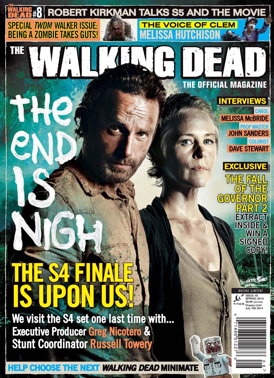 The Walking Dead Magazine - Issue 8 Back Issue