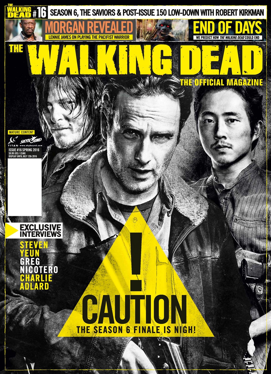 The Walking Dead Magazine - Issue 16 Back Issue
